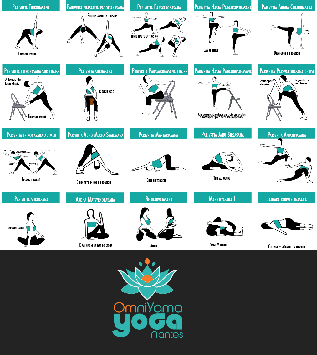Les bienfaits des torsions - omniyama yoga